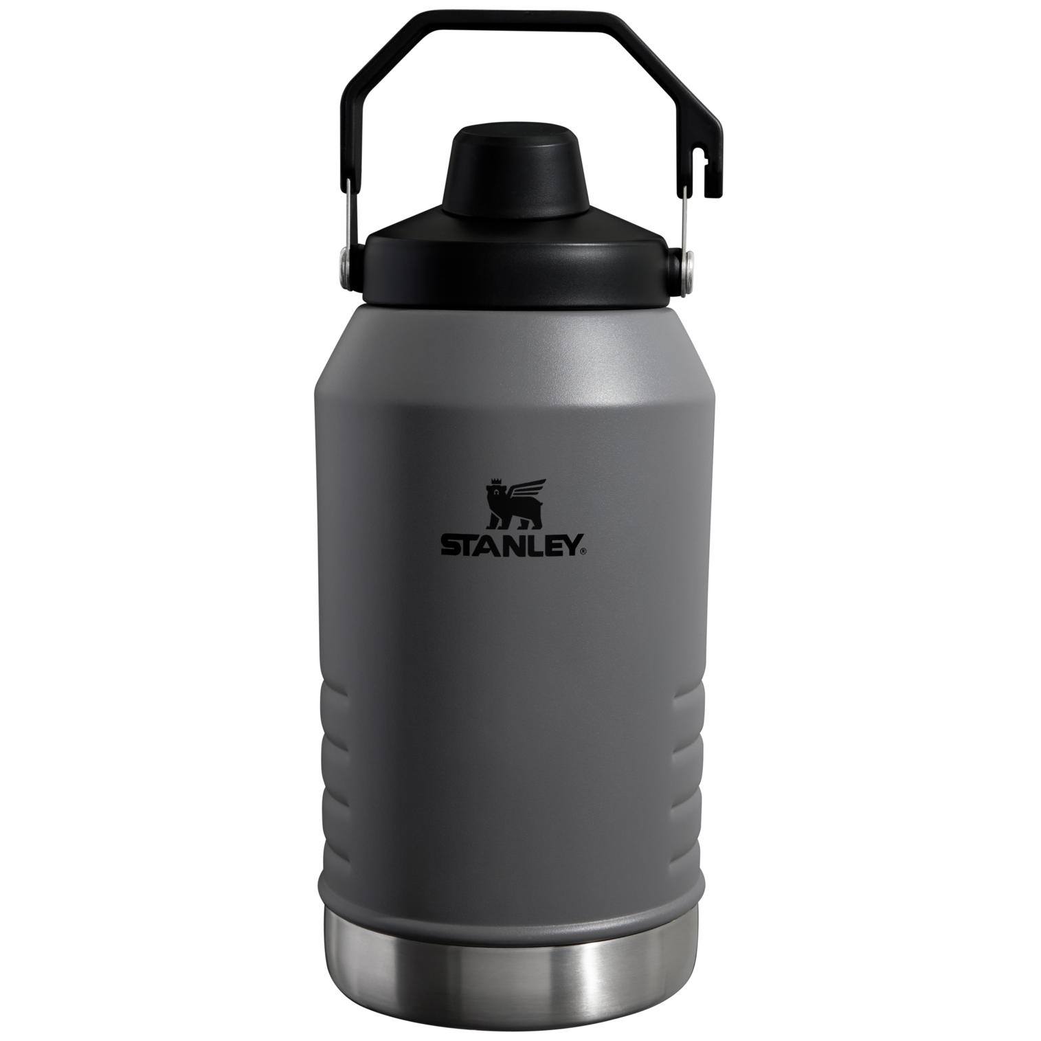 IceFlow™ 64 OZ Charcoal Water Jug with Fast Flow Lid for Effortless ...