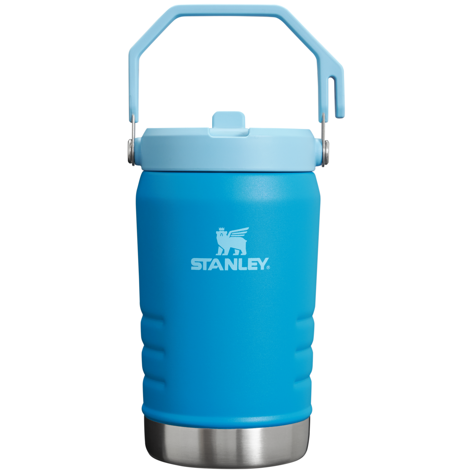 IceFlow 40 oz Insulated Water Jug with Flip Straw – Azure Color ...